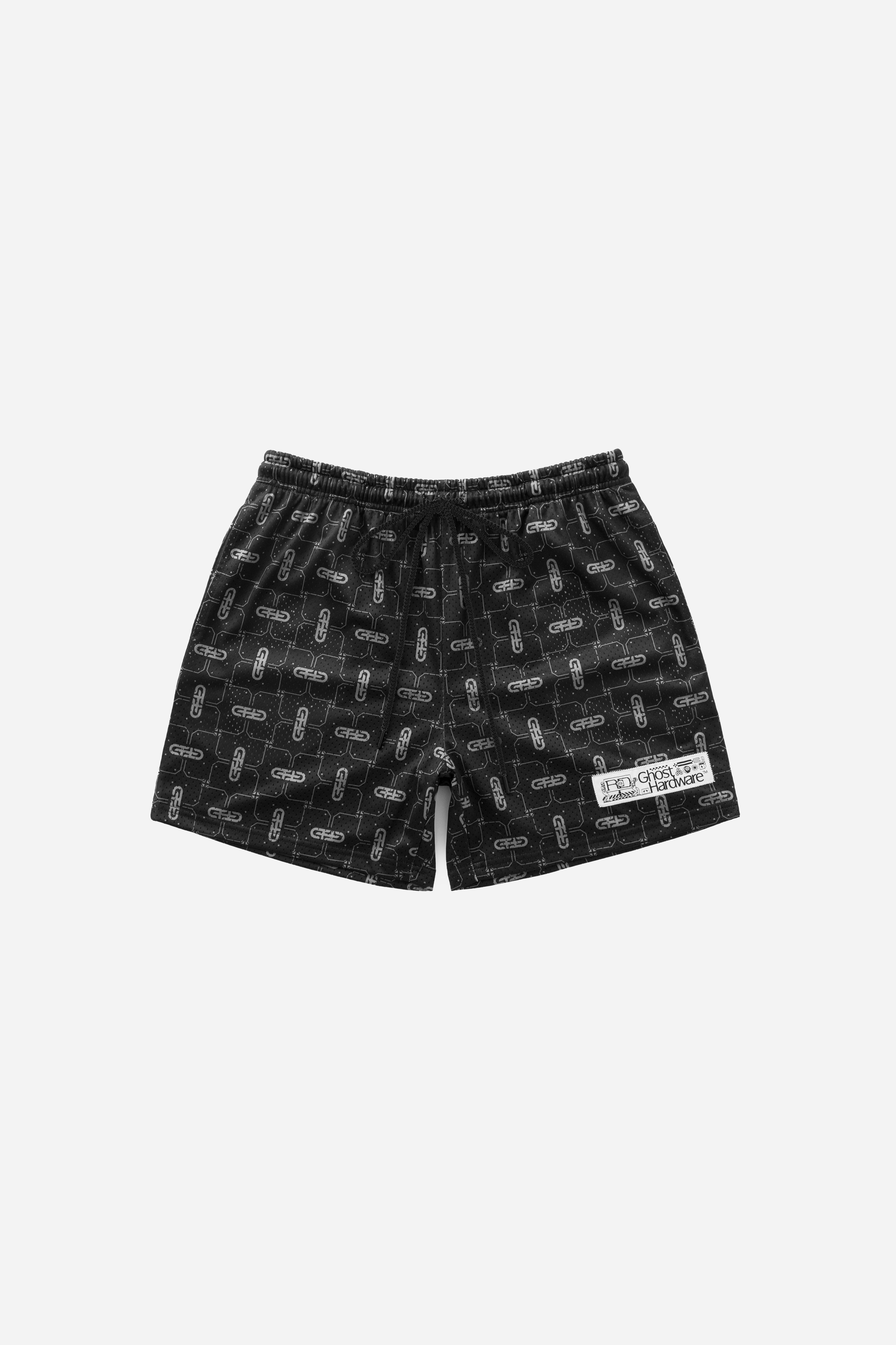 Monogram [ patch ] Mesh Shorts – Ghost Hardware
