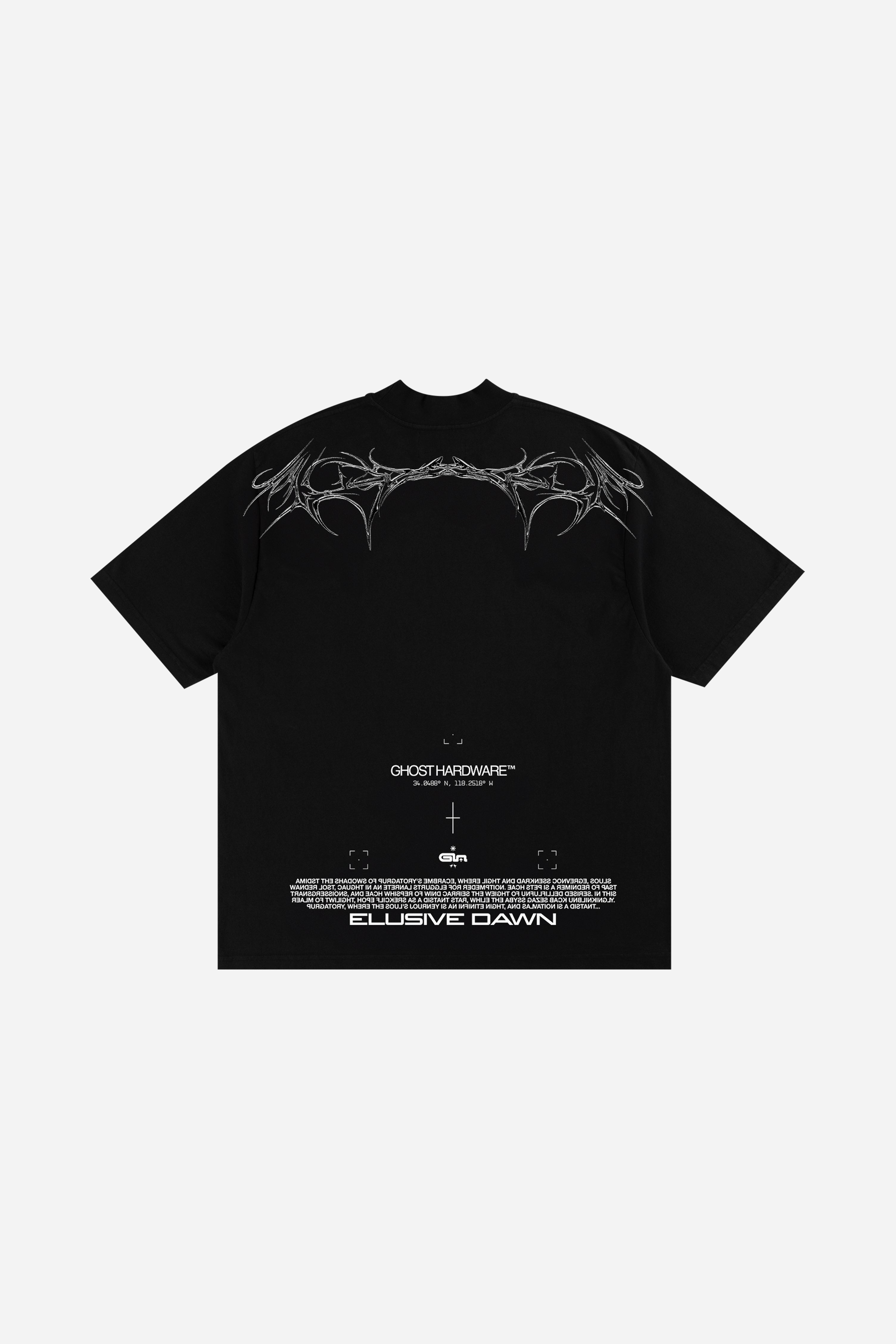 Elusive [ mock neck ] [ patch ] Tee – Ghost Hardware