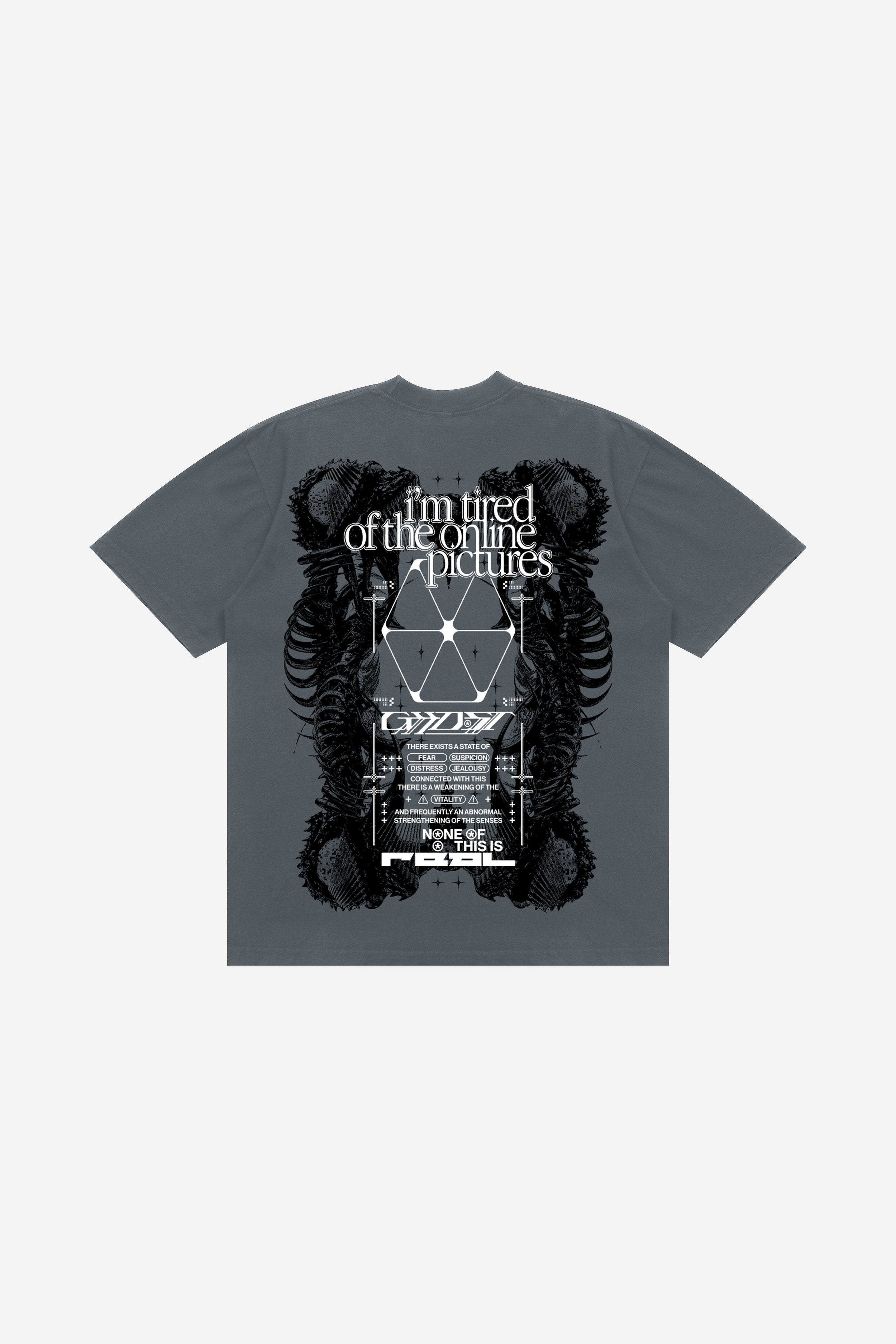 Tired [ patch ] Tee – Ghost Hardware