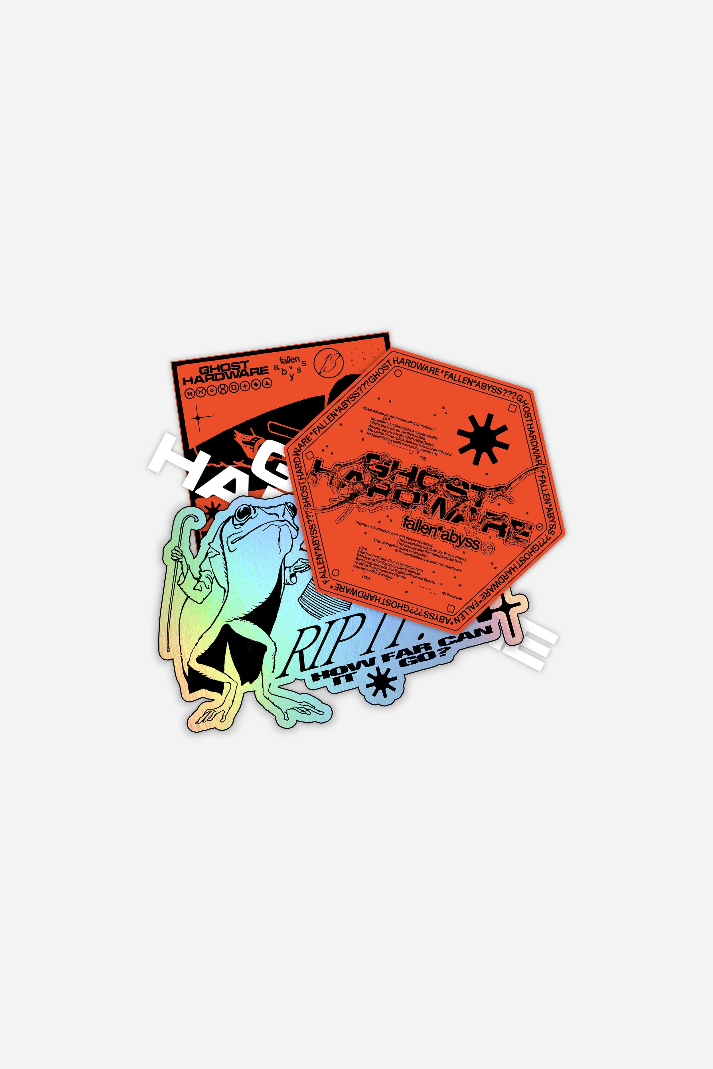 Genesis Sticker Pack – Ghost Hardware